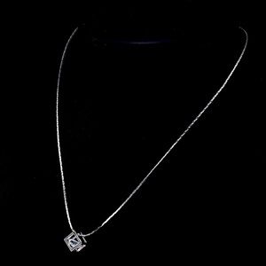 Jewelry | Diamond In A Box Cube Necklace | Poshmark